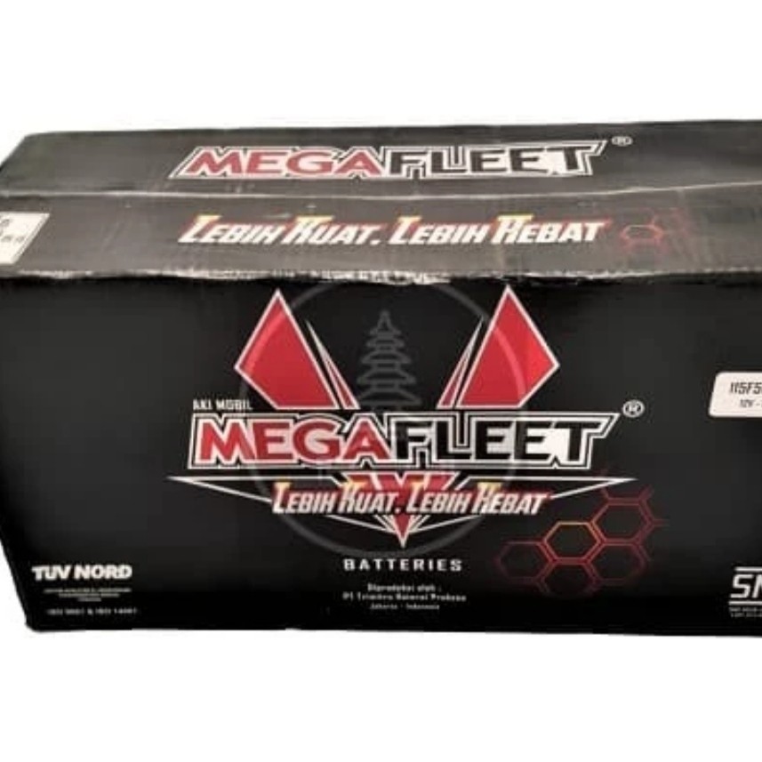 Jual Aki Truk Bus Alat Berat Megafleet N120, 115F51, 120 Ah Ampere ...