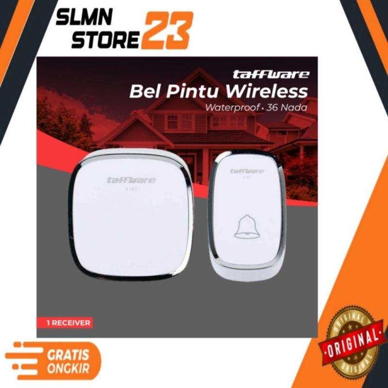 Jual Bel Rumah Wireless Door Bell Waterproof Pintu 1 Receiver | Shopee ...