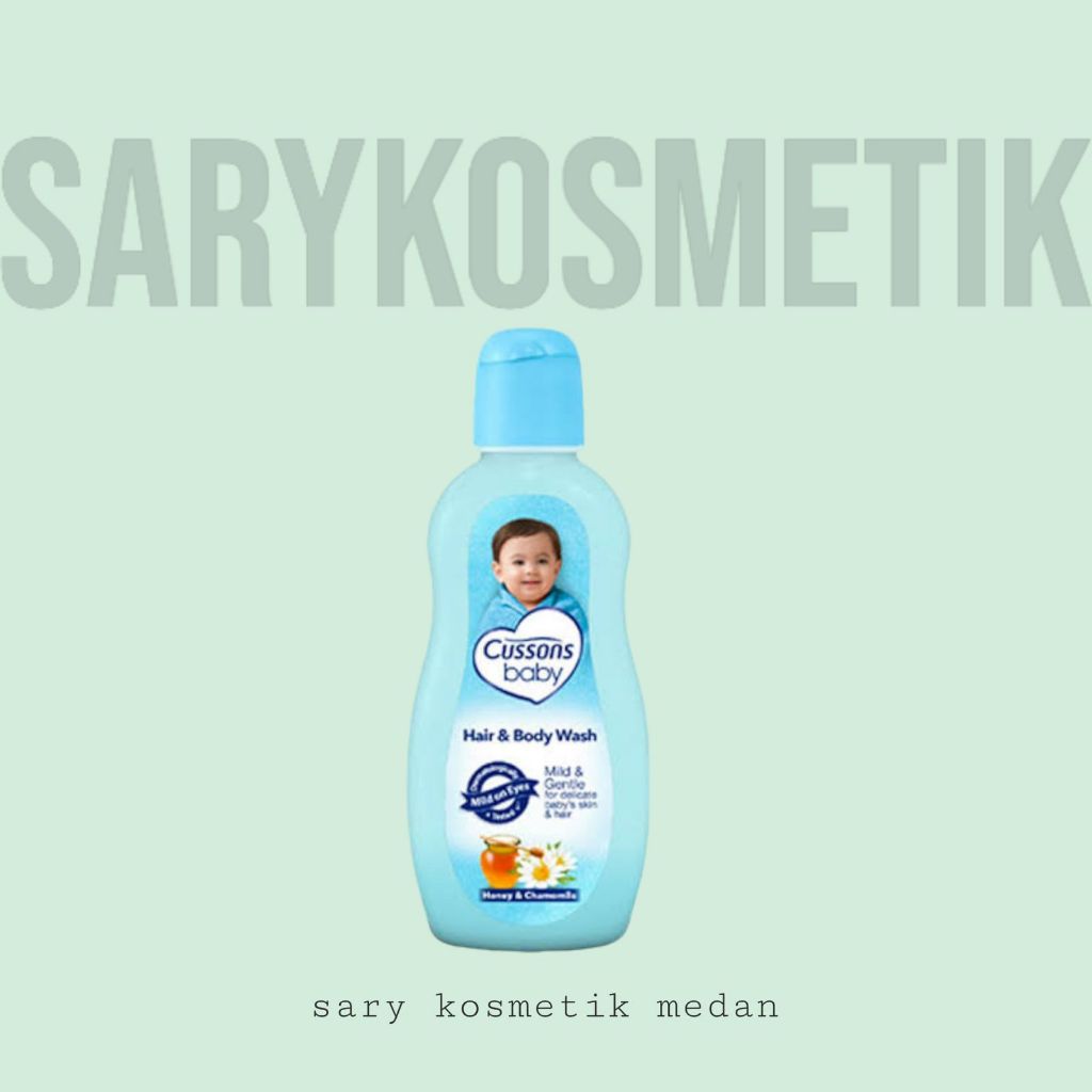 Jual CUSSONS BABY BODY HAIR BODY WASH 100 + 100 ML - SHAMPO DAN SABUN ...