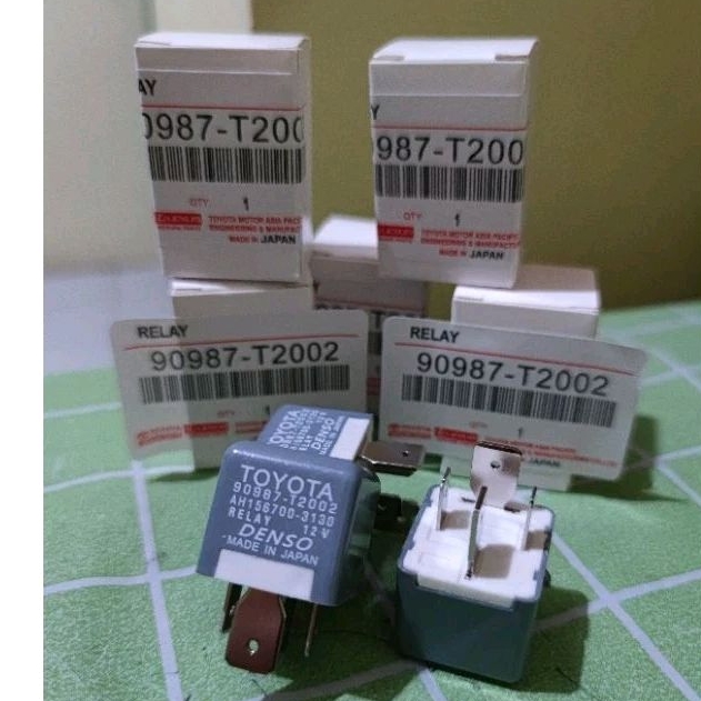 Jual Relay Lampu Headlamp 12V Kaki 4 90987-T2002 Toyota Innova Avanza ...