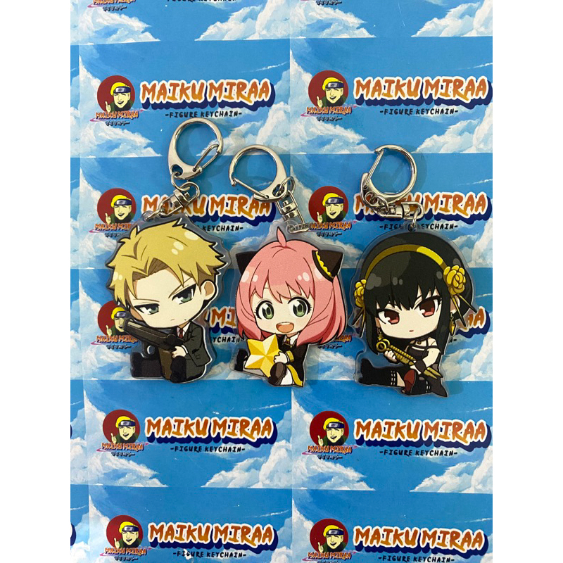 Jual 2d Keychain / Gantungan Kunci Akrilik Spy X Family Loid Anya Yor ...