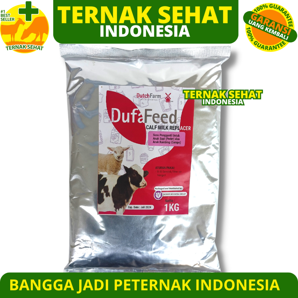 Jual SUSU DUFA FEED 1KG - Dufafeed Susu Pengganti Induk Sapi Kambing ...