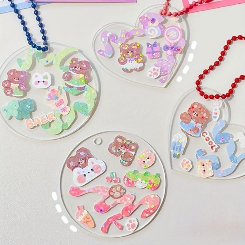 Jual KeyChain stickers (keychain stickers premium) | Shopee Indonesia
