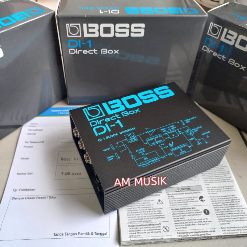 Jual DIRECT BOX AKTIVE BOSS DI1 ORIGINAL BOSS DI 1 MADE IN JAPAN ...