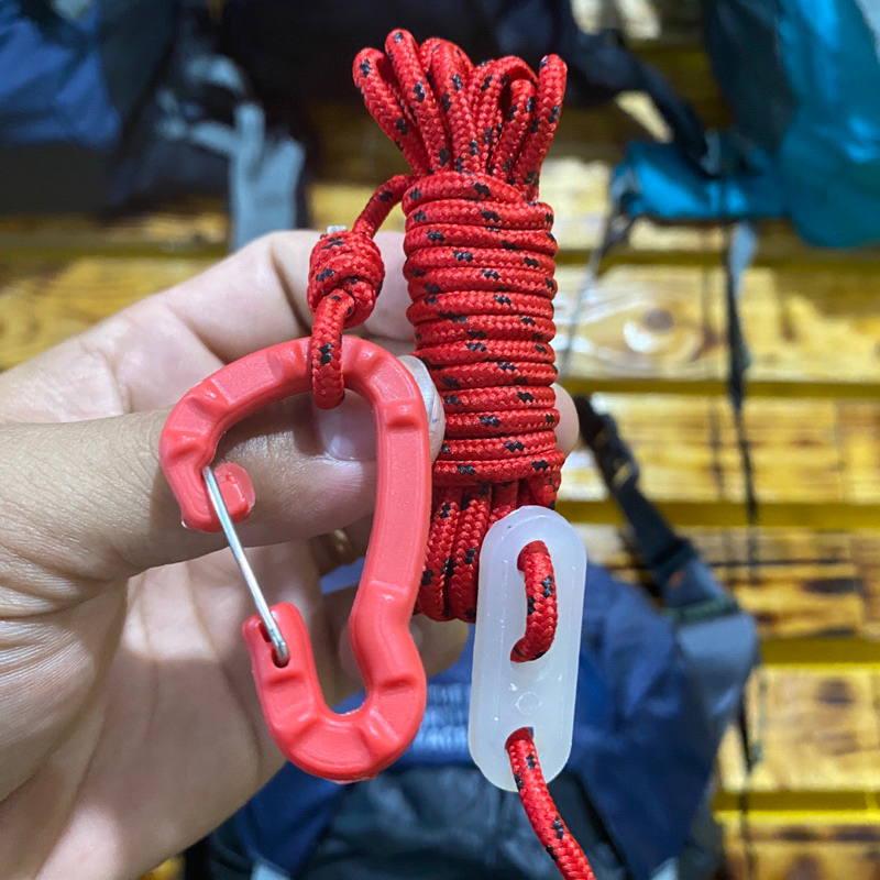 Jual TALI TENDA CAMPING TALI FRUSIK TALI FLYSHEET | Shopee Indonesia