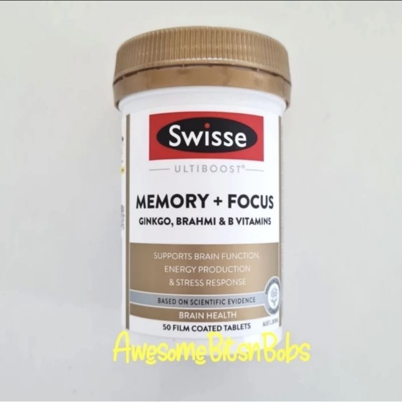 Jual Swisse Memory + Focus 50 Tablets | Shopee Indonesia