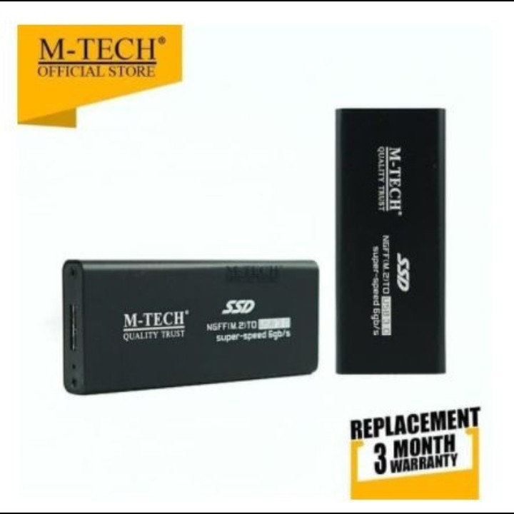 Jual MTECH CASE SSD M. 2 SATA CASING ENCLOSURE USB 3.0 CASE M-TECH M.2 ...