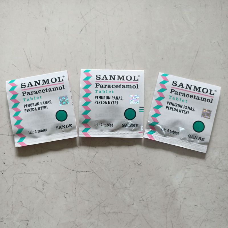 Jual Sanmol tablet 3 strip isi @ 4 tablet | Shopee Indonesia
