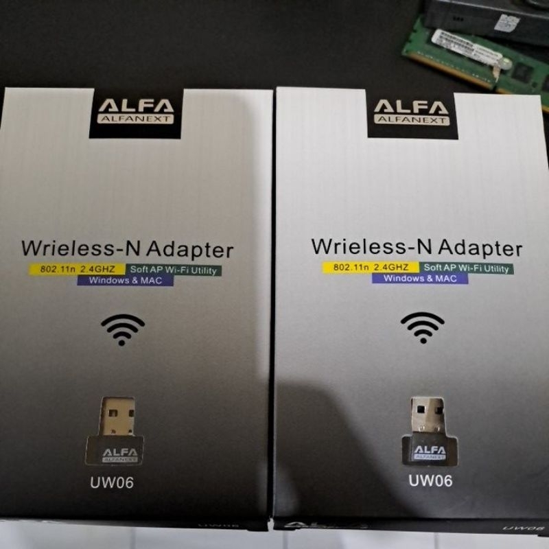 Jual Dongle wifi Adapter USB wifi 600mbps ALFA UW06 | Shopee Indonesia