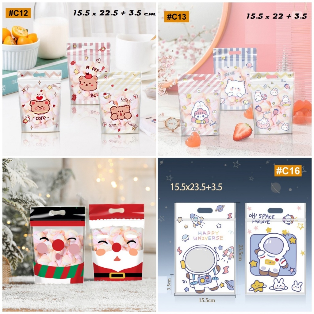 Jual aiGooTan - PLASTIK POUCH KARAKTER - Kantong Kemasan Plastic Motif ...