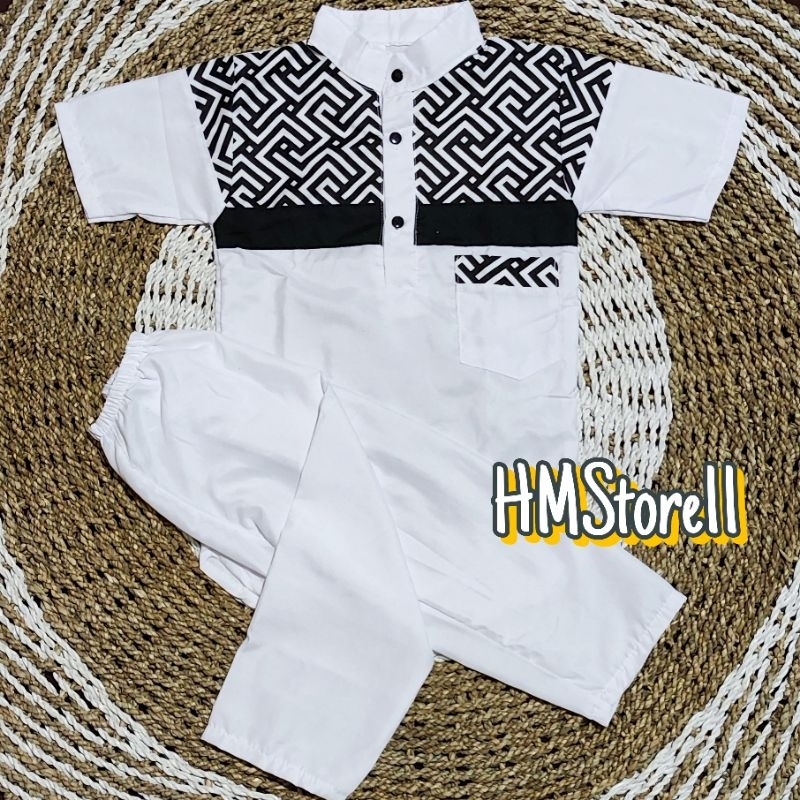 Jual SETELAN KOKO ANAK MOTIF LIST BATIK TERBARU 1-10 TAHUN | Shopee ...