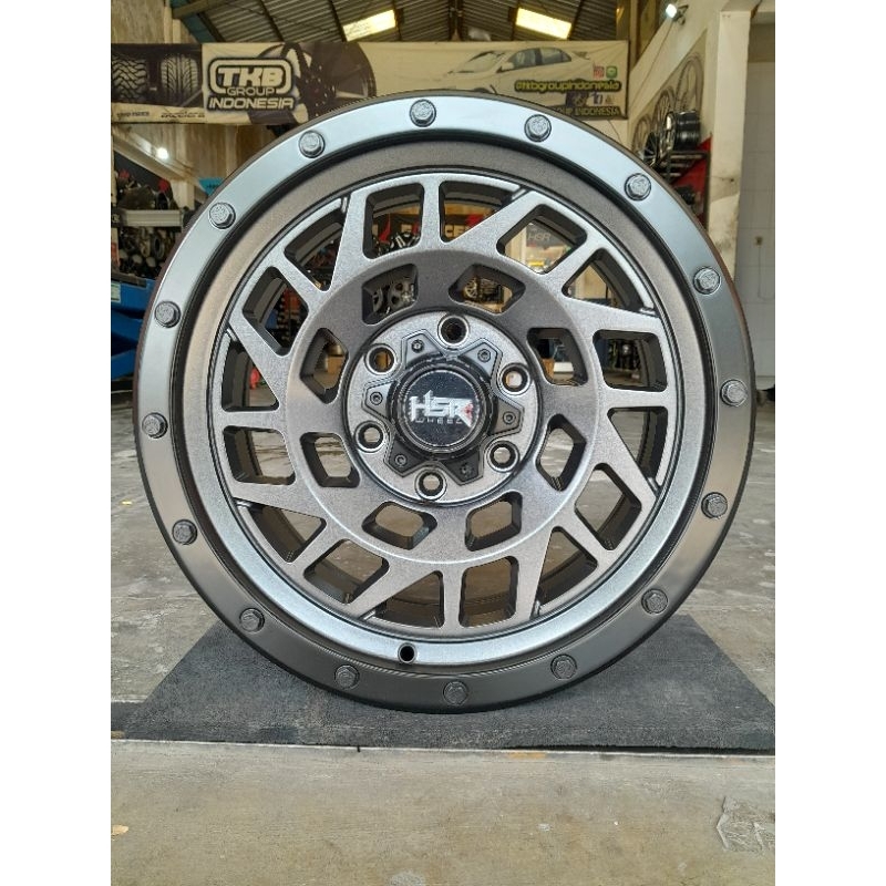 Jual Velg Mobil Off-road Toyota Fortuner Ring 17 HSR Bone R17 Buat Hilux Pajero Triton Ford ...