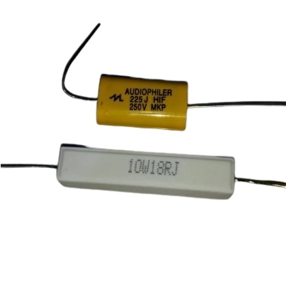 Jual Tahanan Tweeter 1 Set Elco Audiophiler Dan Kapasitor 10W18RJ ...