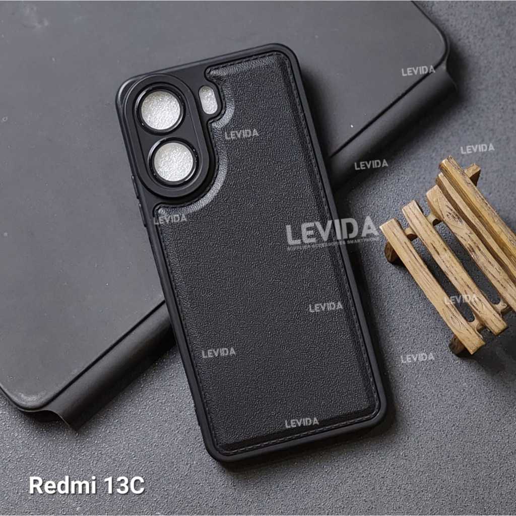 Jual Redmi 13c Luxury Case Leather Pro Kamera Black Redmi 13c | Shopee ...