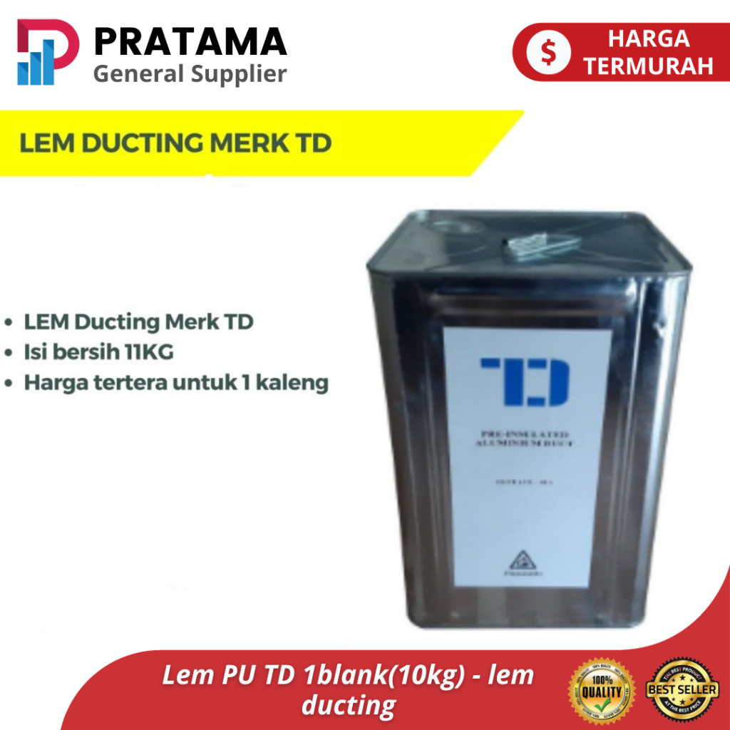 Jual PU Ducting Glue Lem TDI - Lem PU TD 1blank (11kg) | surabaya ...