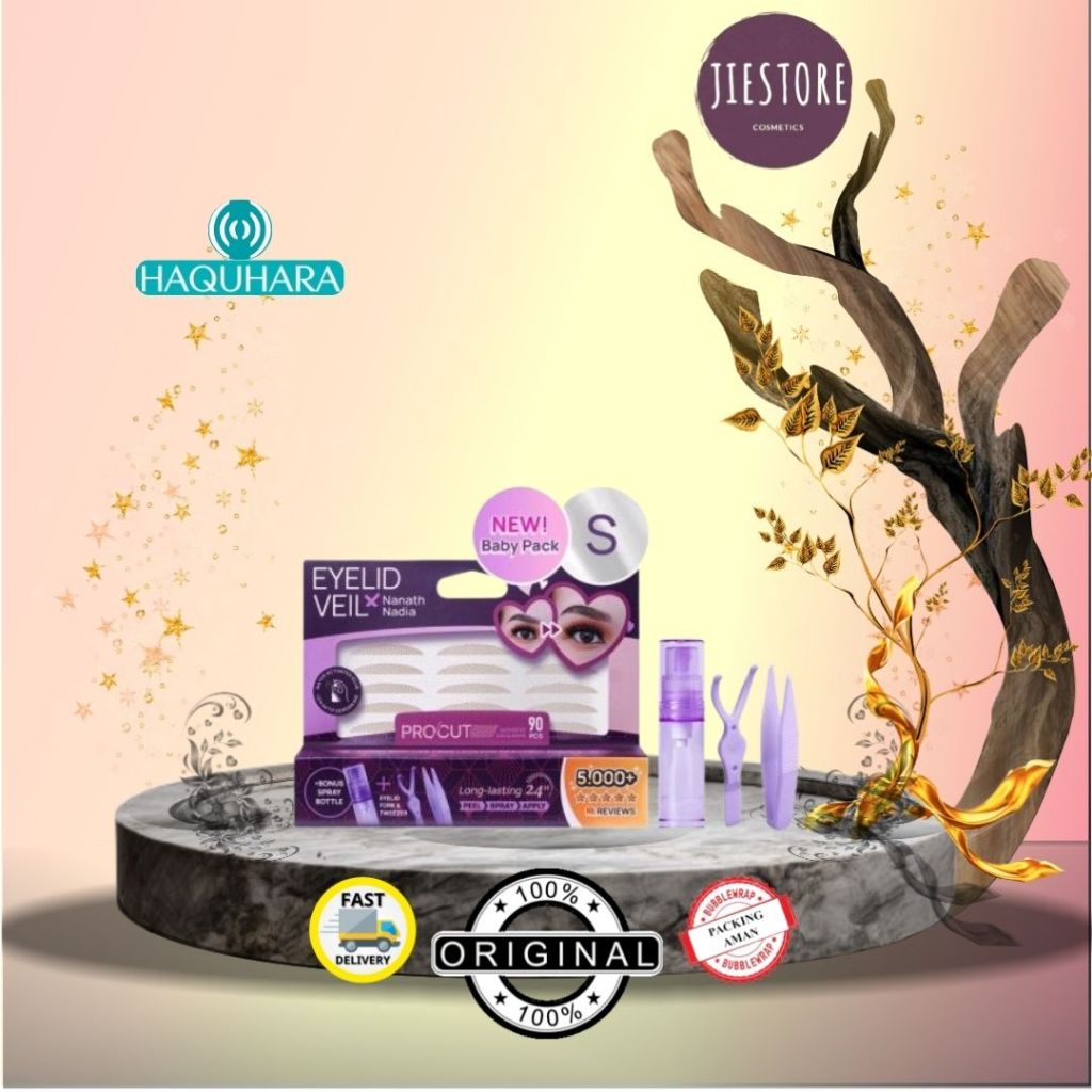 Jual Hara Haquhara Eyelid Veil X Nanath Nadia pro pack & baby pack scot ...
