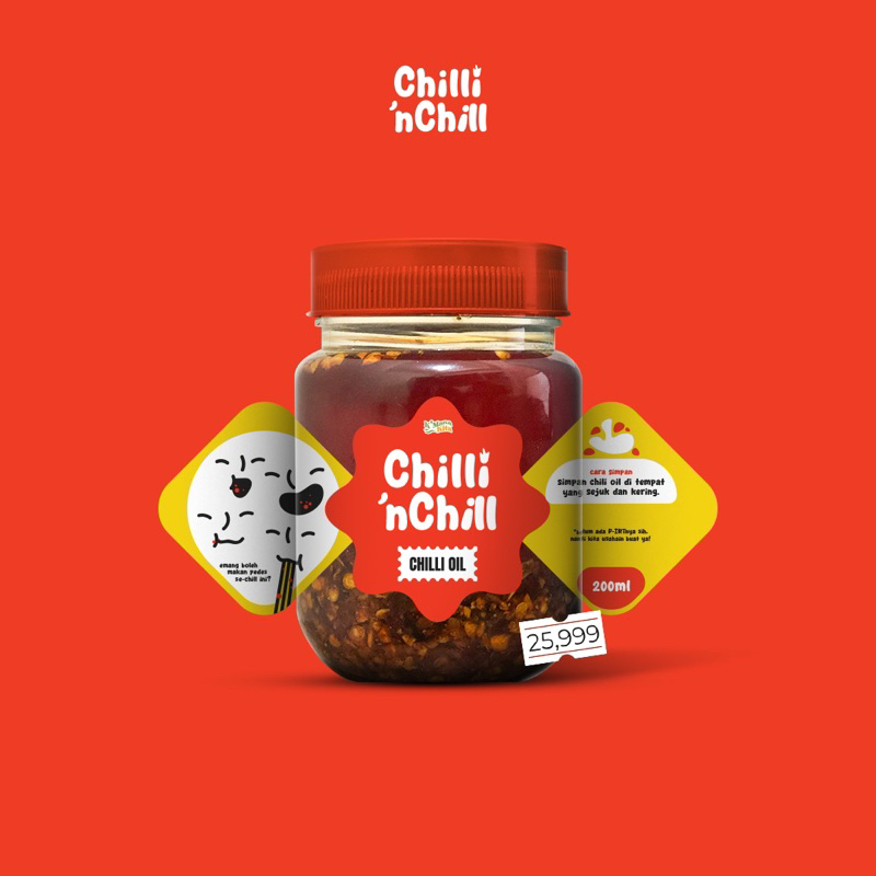 Jual Chilli n Chill - Chilli Oil 200ml | Shopee Indonesia