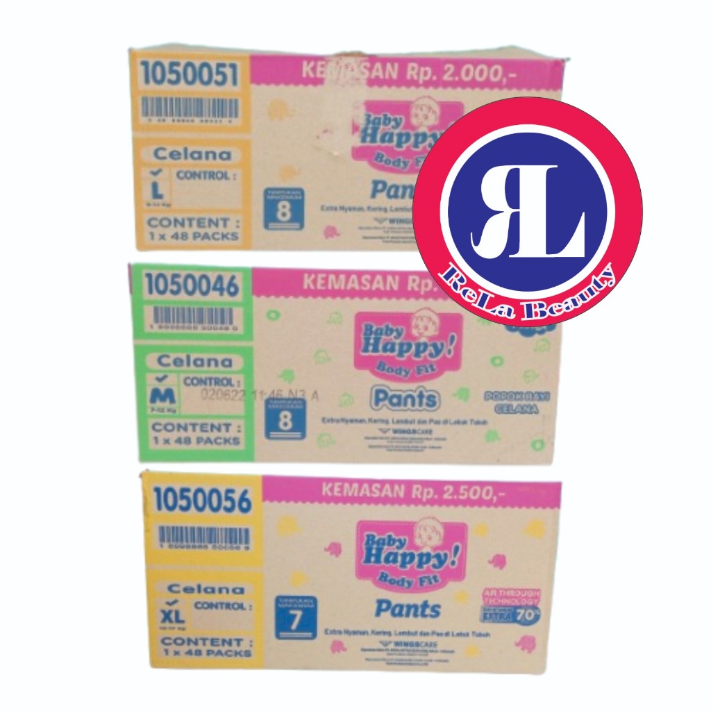Jual 1 DUS BABY HAPPY RENCENG ( ISI 48 PCS ) | Shopee Indonesia
