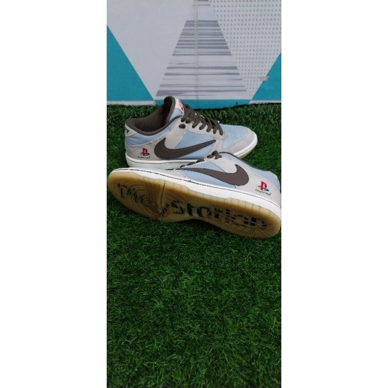 Jual NIKE SB DUNK Low collab Travis Scott x PlayStation x | Shopee ...