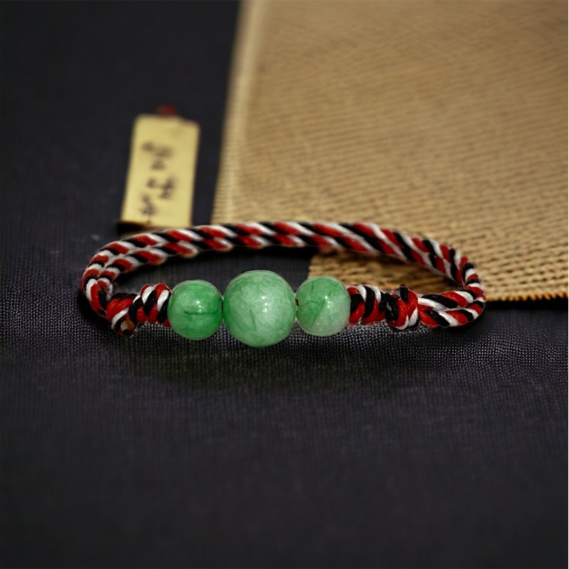Jual Gelang Tridatu Aura Penyembuh Dengan Batu Giok Salju Asli Khas ...