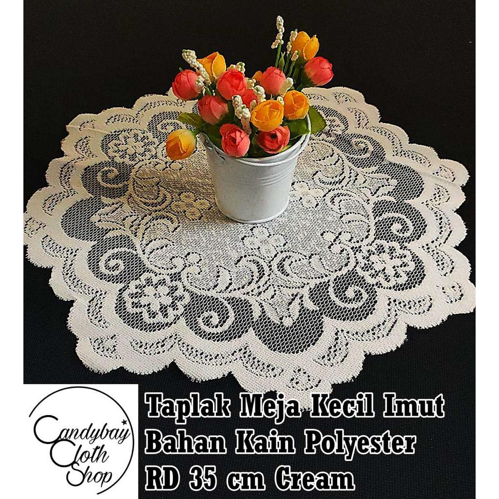 Jual DEKORASI NATAL Merah Hijau Natal Taplak Meja Tamu 30 - 35 cm KECIL ...