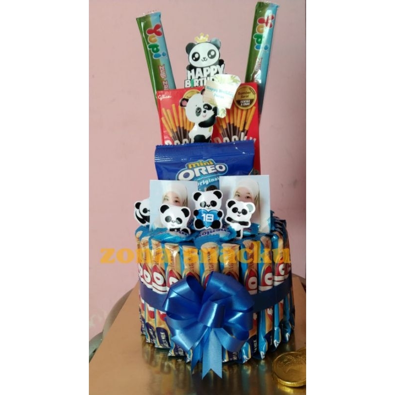 Jual Snack Tower/snack craft/snack cake ulang tahun | Shopee Indonesia