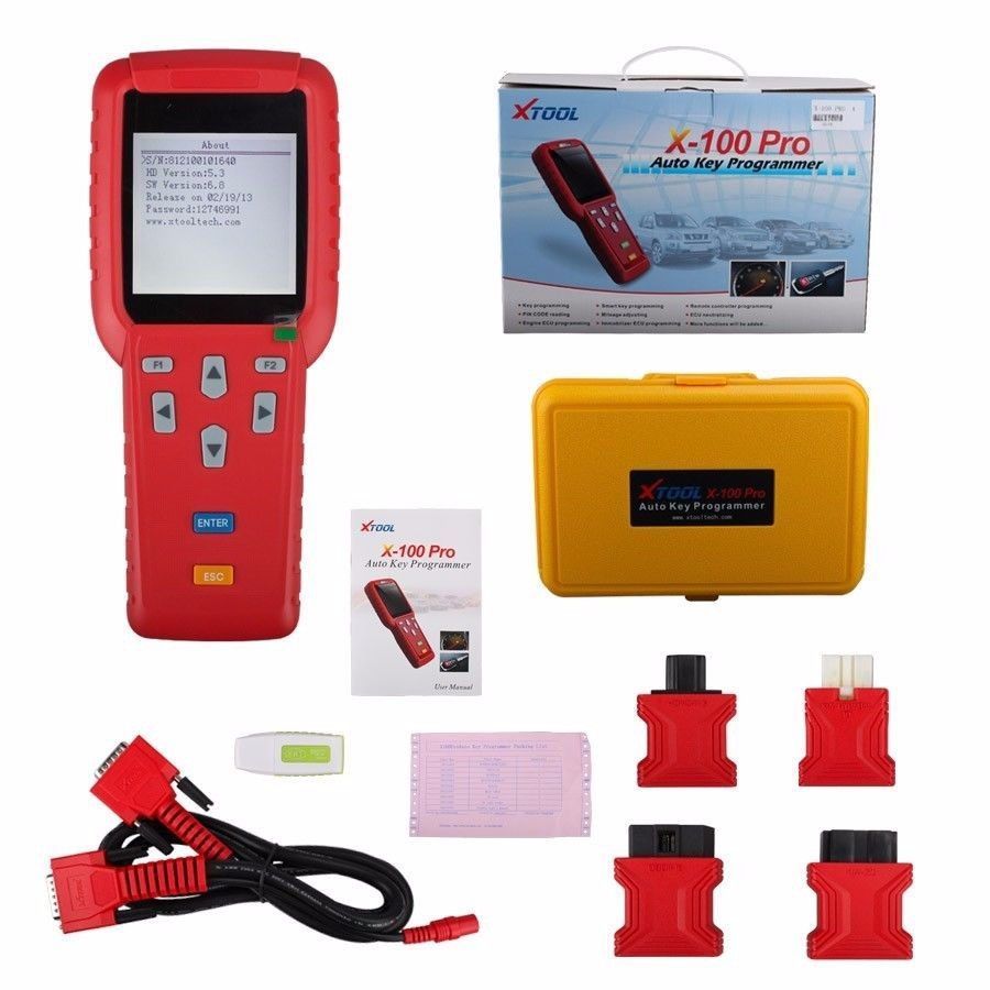 Jual Original X 100 X100 PRO OBD2 OBDII IMMO Auto Key Programmer Xtool | Shopee Indonesia