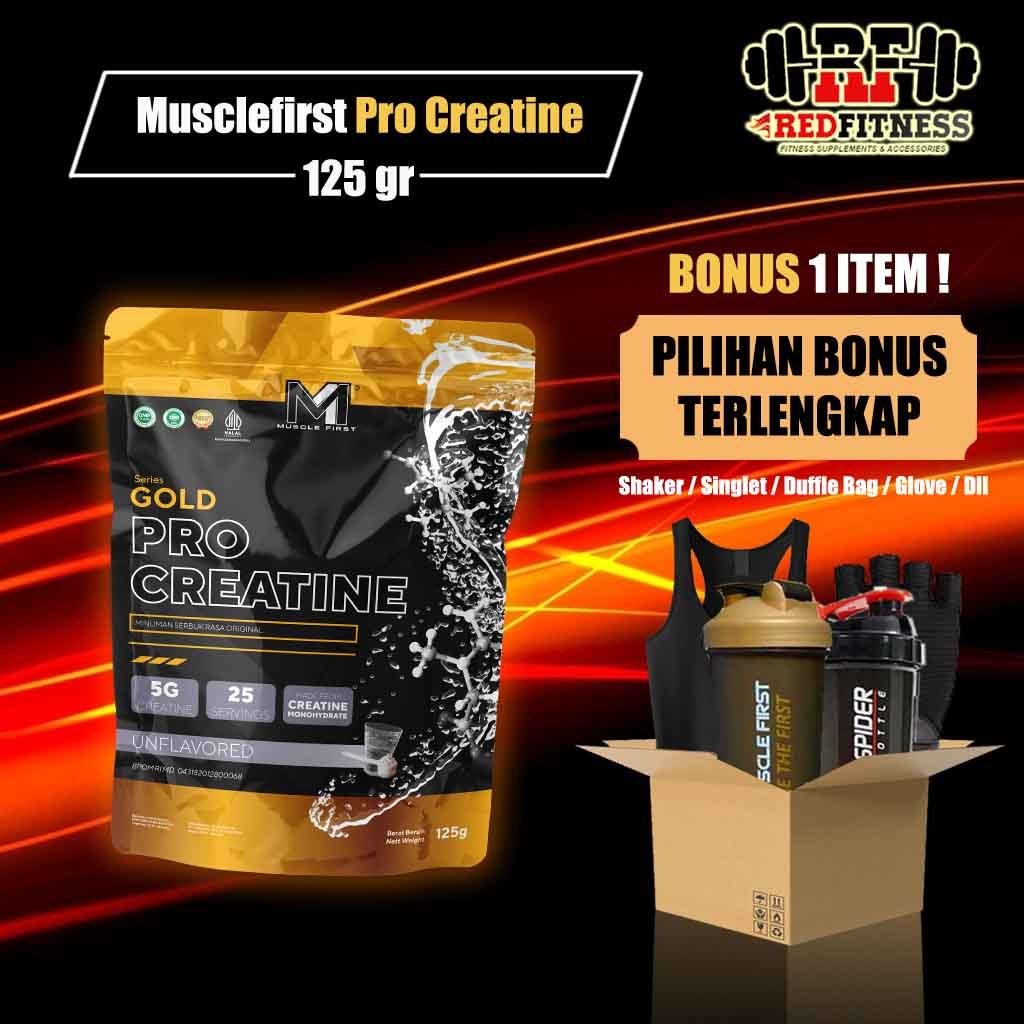 Jual M1 Muscle First Gold Pro Creatine 125 gram / MuscleFirst Creatine ...