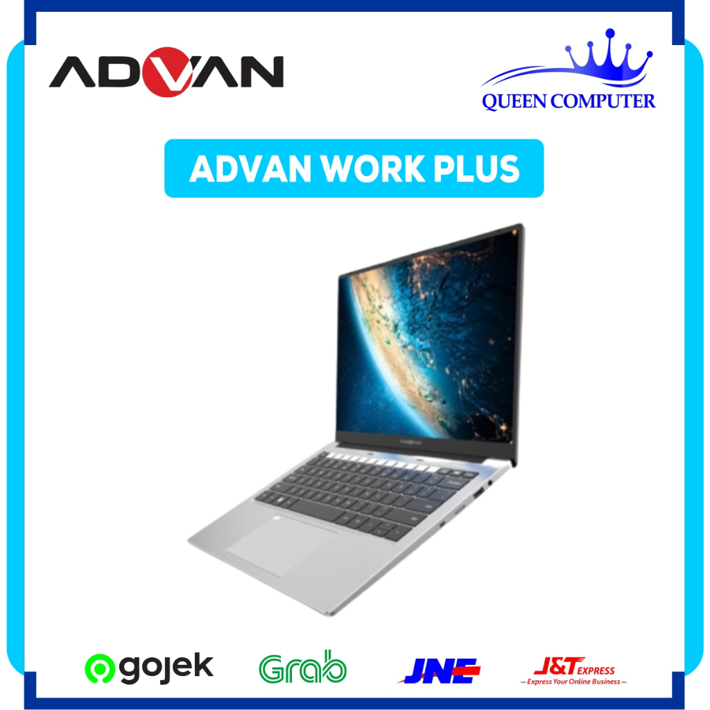 Jual Laptop Advan Work PLus Ryzen 5 6600H 16GB 512GB W11 Garansi Resmi ...