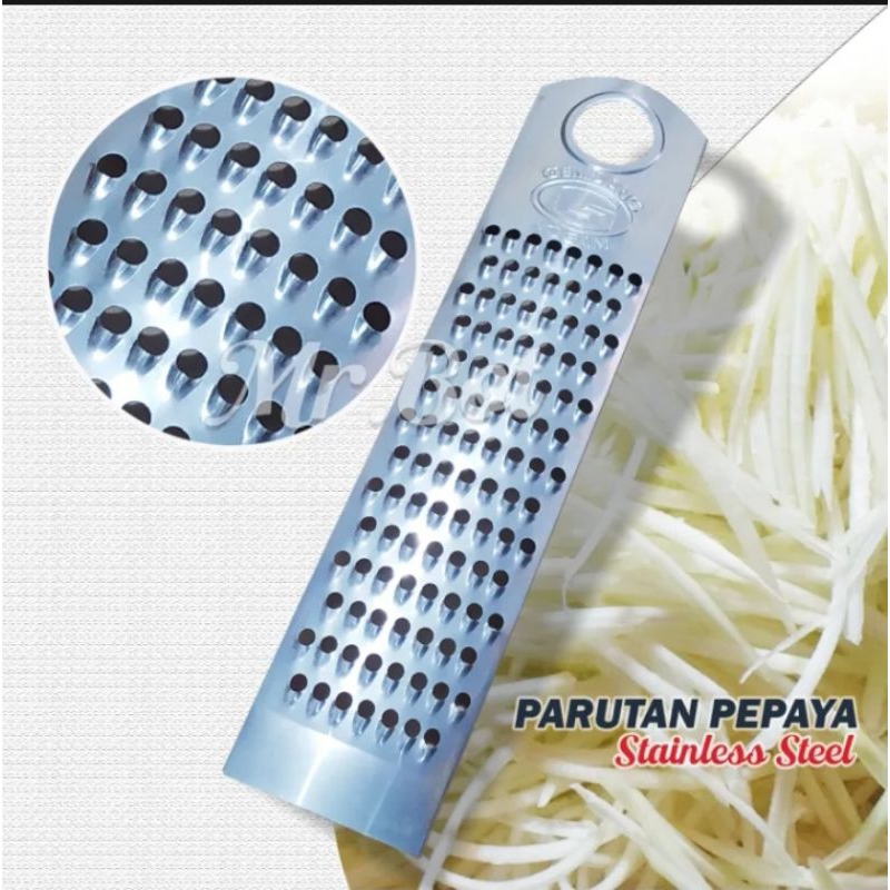 Jual Parut Growol Parut Pepaya Stainless Steel Parutan Serbaguna Manual ...