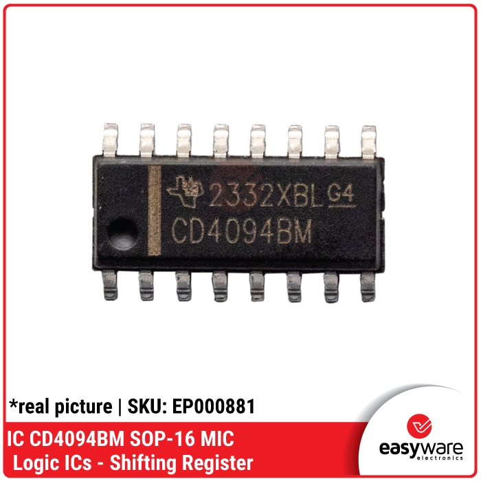 Jual CD4094BM CD4094 IC 4094 SMD CD4094 SOP-16 4094 16 PIN SMD IC SHIFT ...