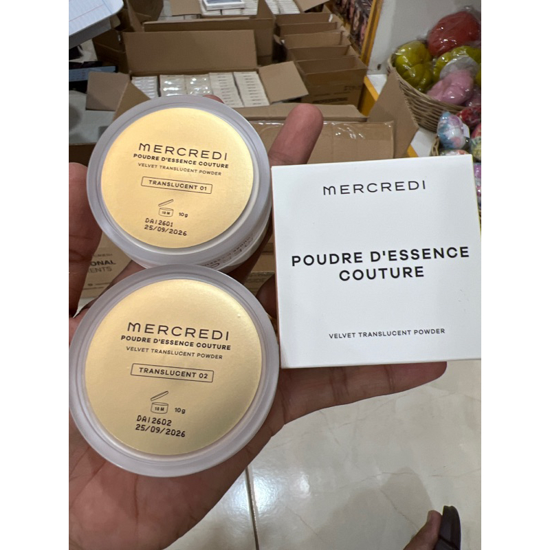 Jual MERCREDI LOOSE POWDER KEMASAN BARU / Bedak tabur ala MUA | Shopee ...
