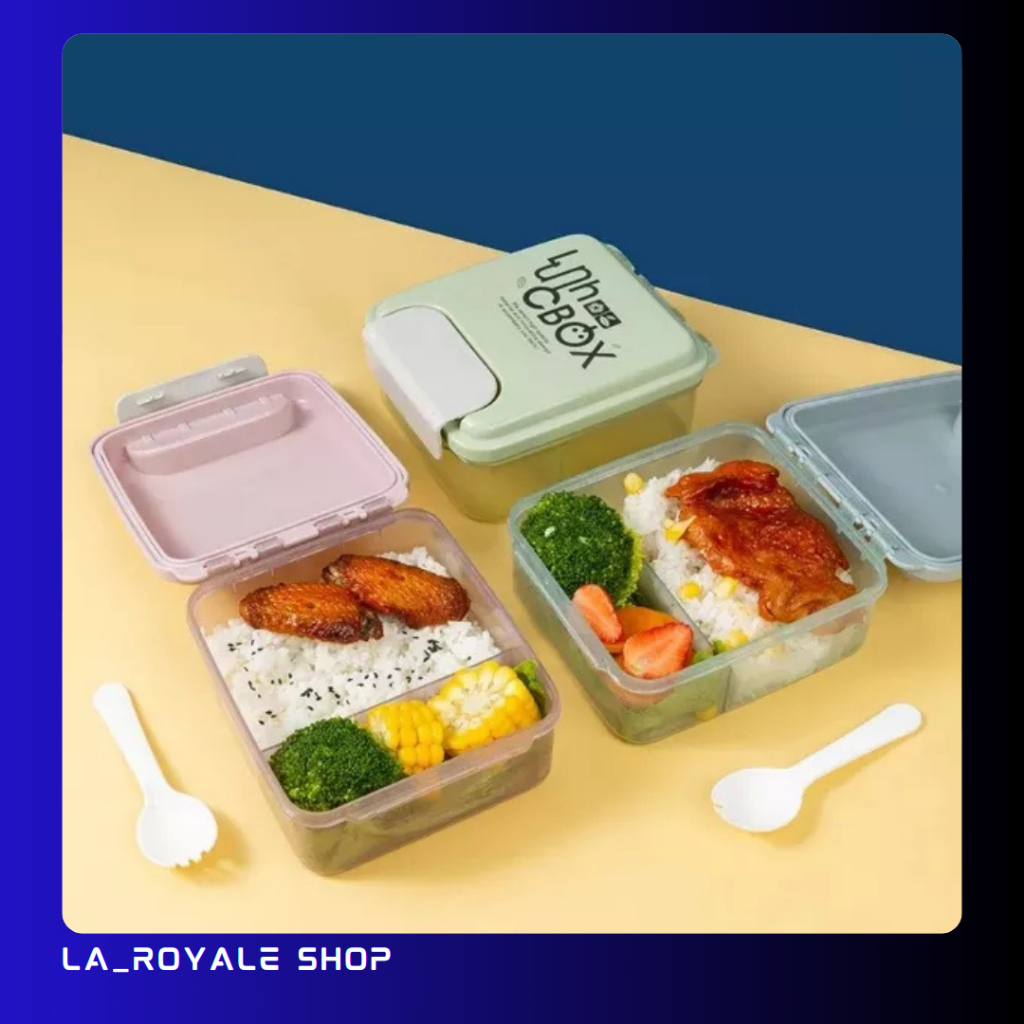 Jual Lunch Box 1 Set Kotak Bekal Dan Botol Minum - 7478 | Shopee Indonesia