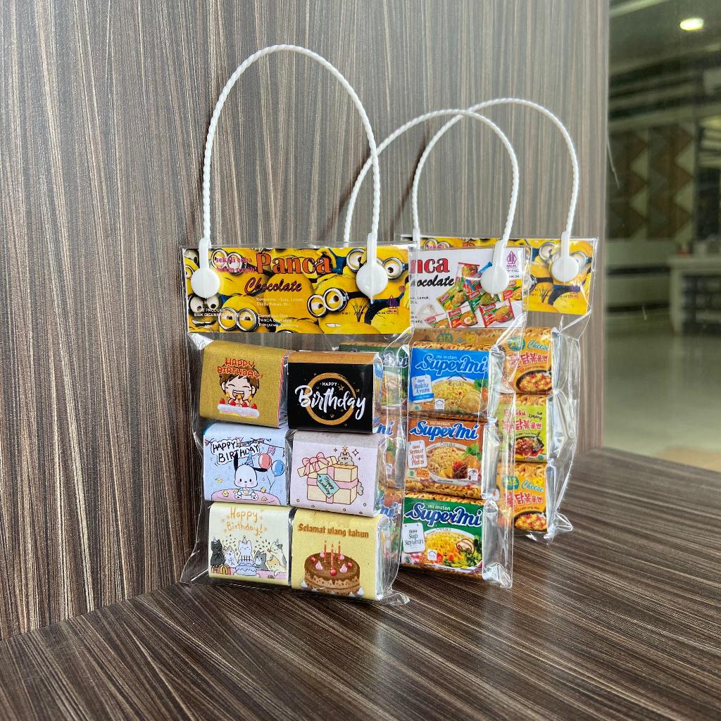 Jual Panca Coklat Mini gambar karakter random lucu cokelat Kecil ...