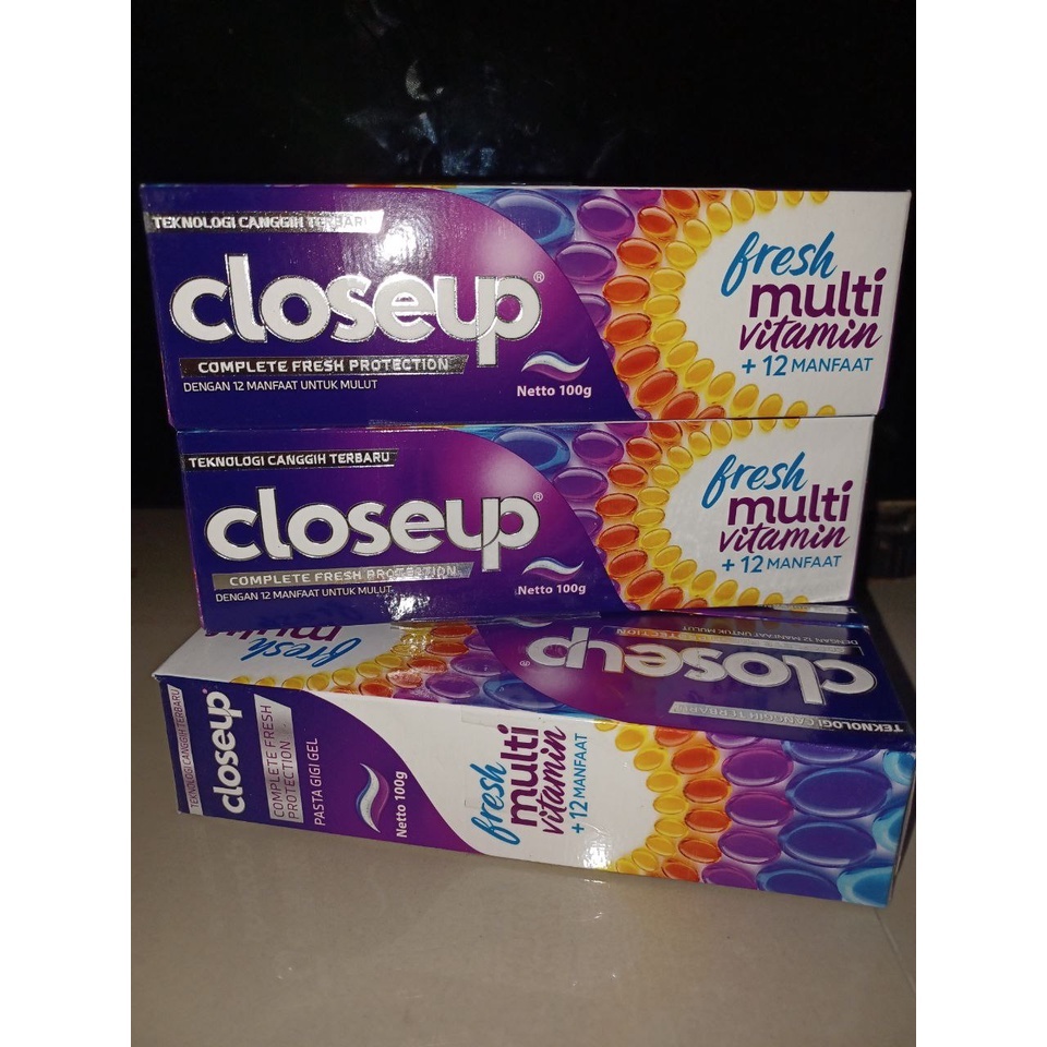 Jual Close Up Complete Fresh Protection Pasta Gigi Gel ( ungu) | Shopee ...