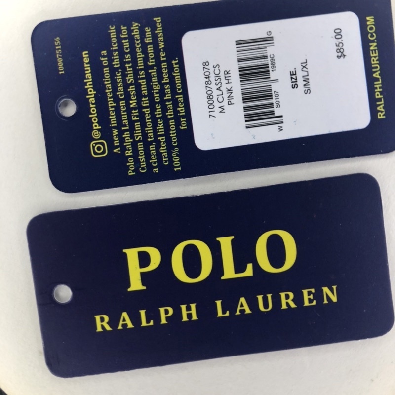 Jual Hangtag polo lr barcode label tag polo lr barcode price tag polo ...