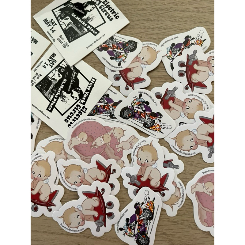 Jual BRANDY MELVILLE STICKERS!! 100% REAL | Shopee Indonesia