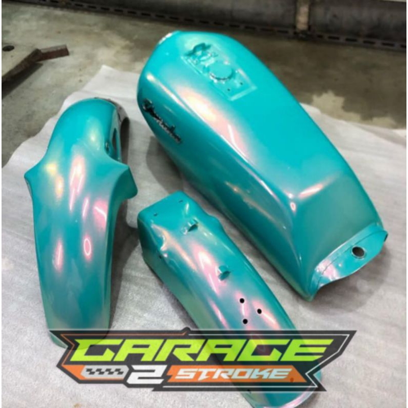 Jual Tangki Set Body Set Yamaha Rx King Ice Blue Chamelon Pink | Shopee ...