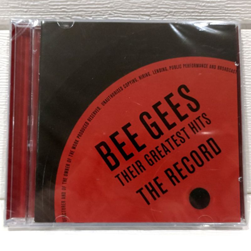 Jual CD Bee Gees Their Greatest Hits the Record Original 2CD | Shopee ...