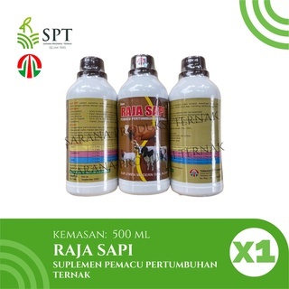 Jual RAJA SAPI 500 ML SUPLEMEN PEMACU PERTUMBUHAN TERNAK | Shopee Indonesia