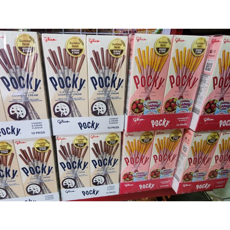 Jual Pocky isi 10 pack rasa yang tertera di foto | Shopee Indonesia