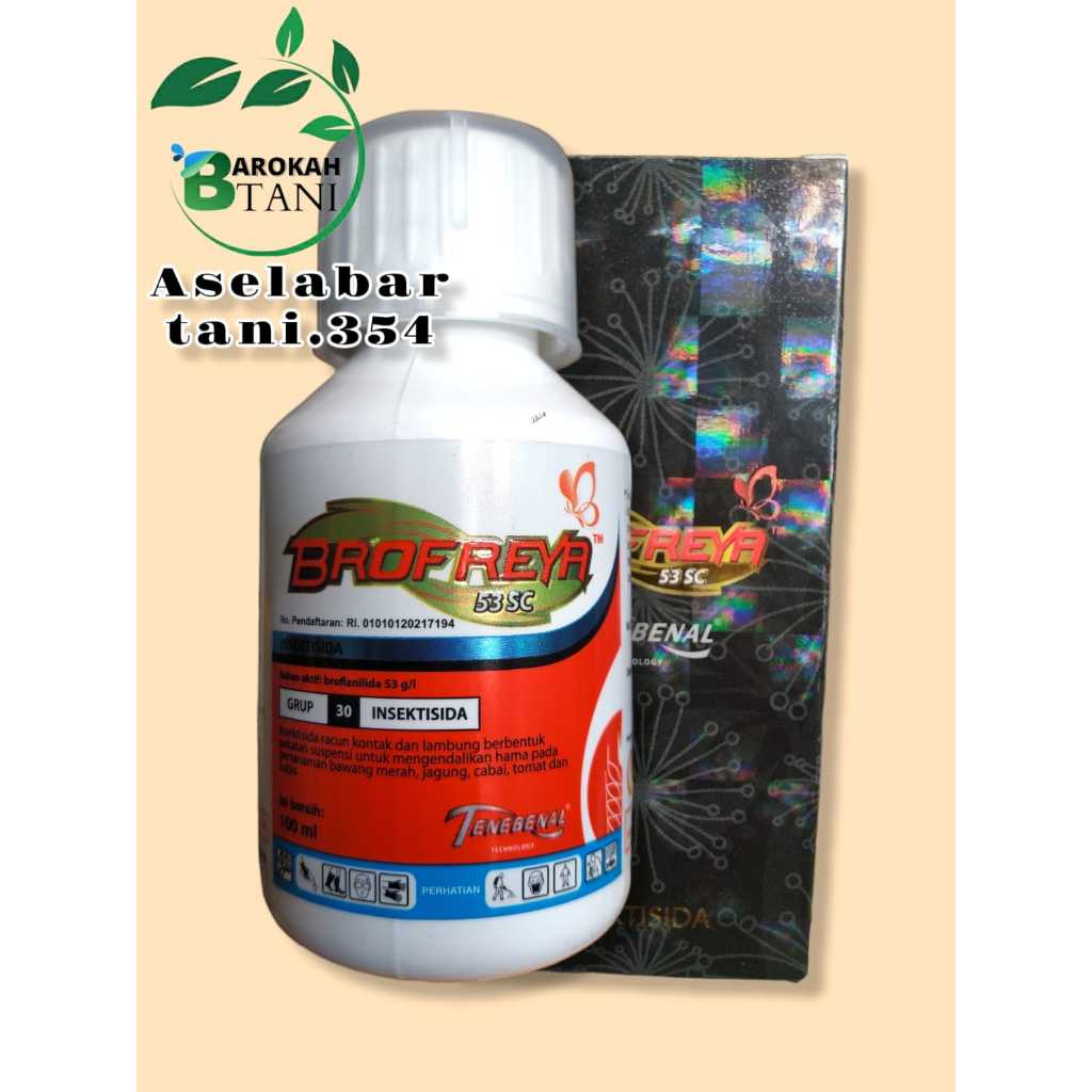 Jual Insektisida Brofreya 53 SC - 100ml - Original Pembasmi Hama Ulat ...