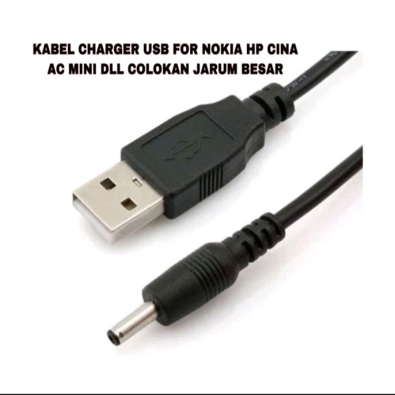 Jual kabel powerbank kabel kipas micro usb / kipas colokan bulat besar ...