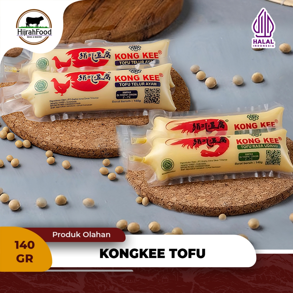 Jual Kongkee Japanese Tofu Telur Kong Kee Tahu Jepang 140gr | Shopee ...
