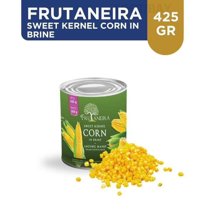 Jual FRUTANEIRA Whole Kernel Sweet Corn Jagung Manis Utuh Kaleng 425 Gr ...