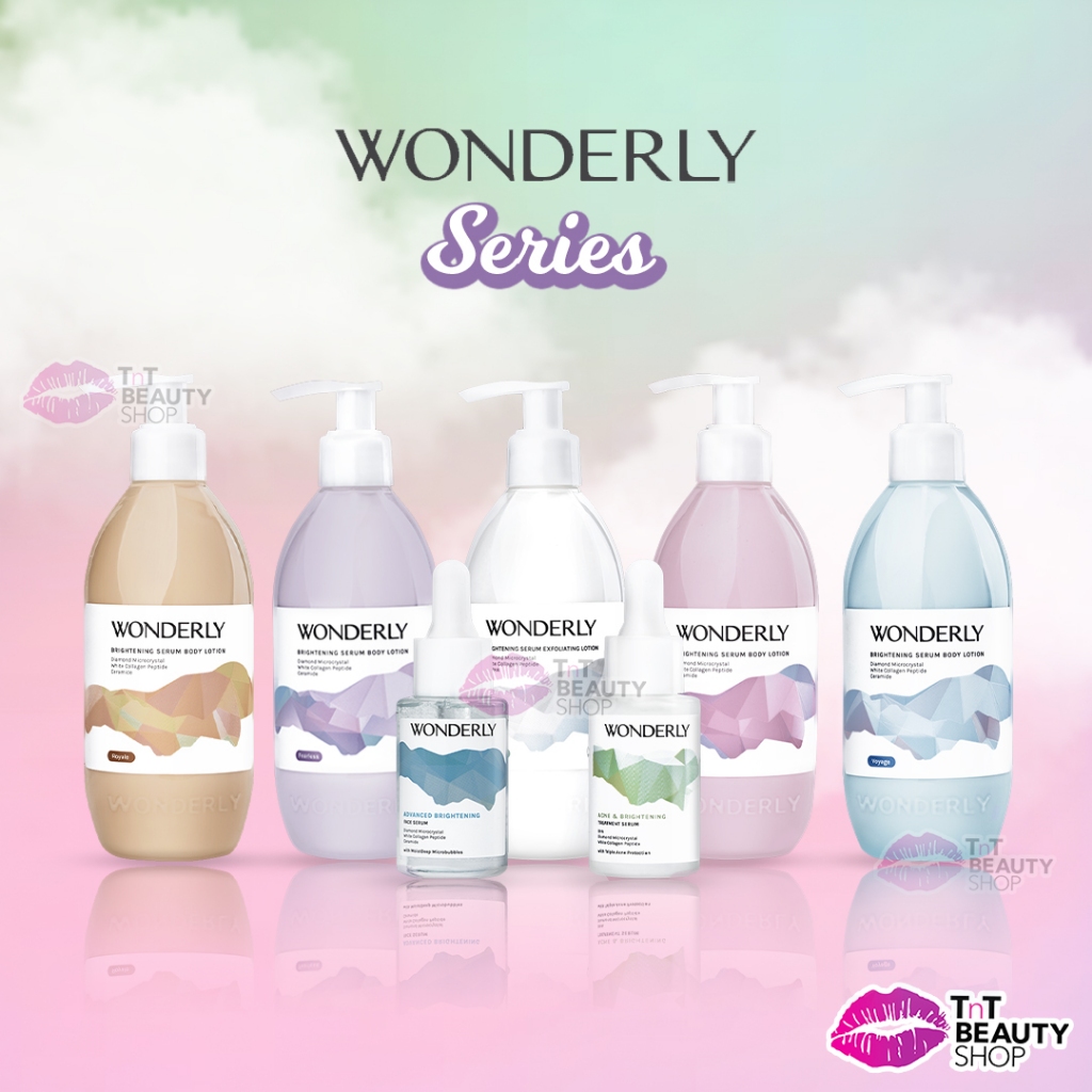 Jual WONDERLY SERIES | Brightening Serum Body Lotion 300ml - Acne And ...