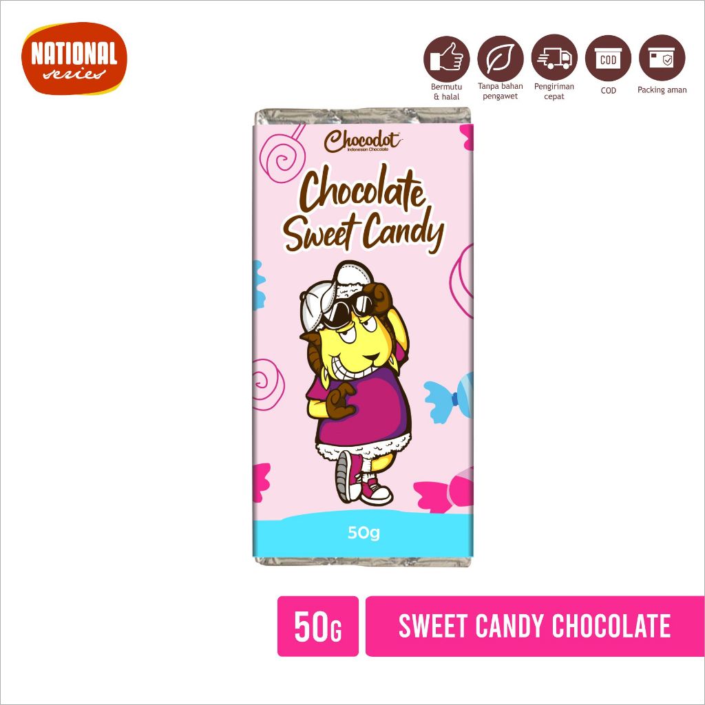 Jual Coklat Chocodot Dombi Series Sweet Candy 50g | Shopee Indonesia