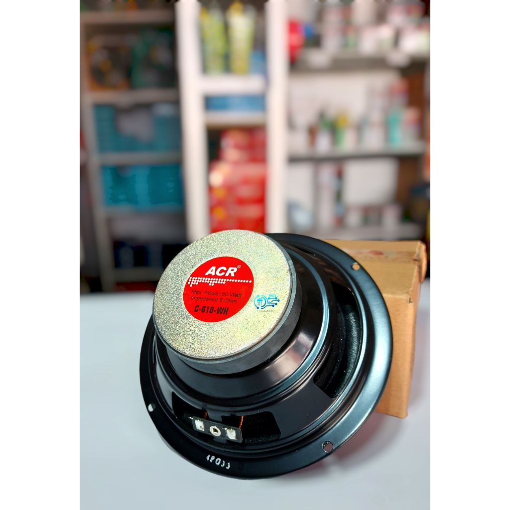 Jual Speaker ACR 6 Inch Tipe C 610 WH Middle | Shopee Indonesia
