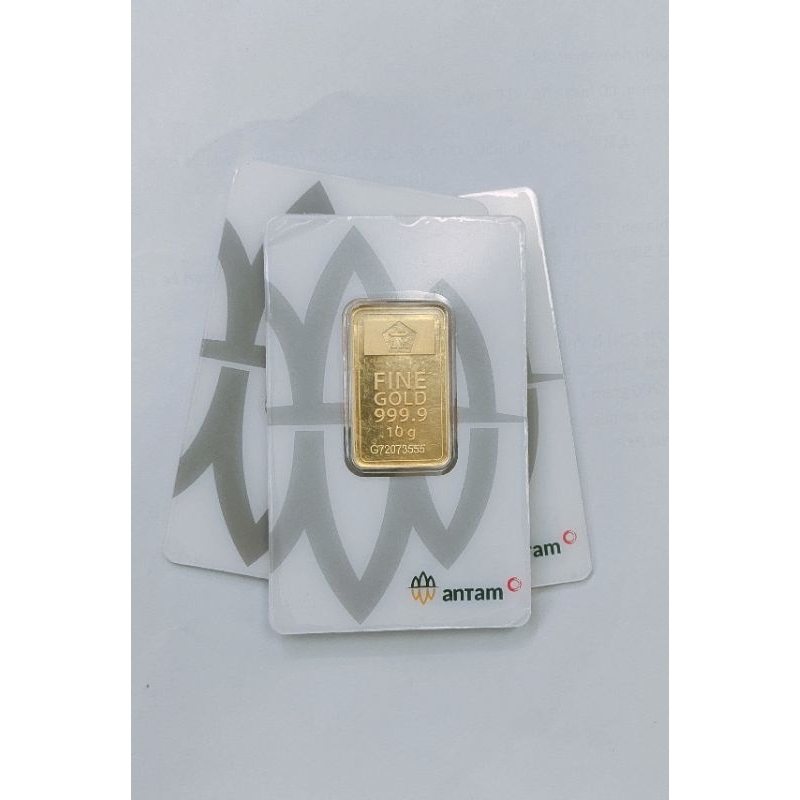 Jual Logam Mulia LM Antam 10 Gr (Gram) | Shopee Indonesia