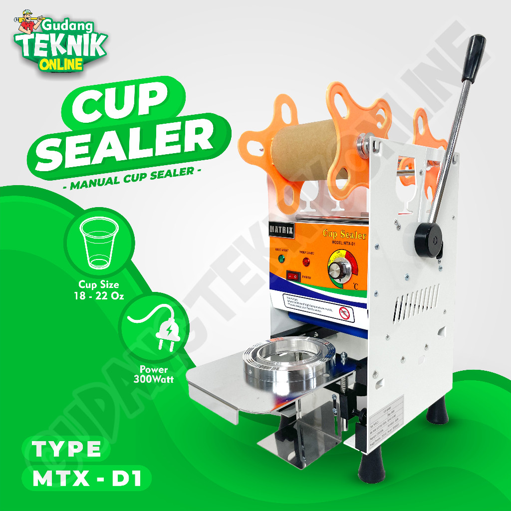 Jual Mesin Cup Sealer MATRIX D1 CARLTON CT-D1 / Alat Press Gelas ...